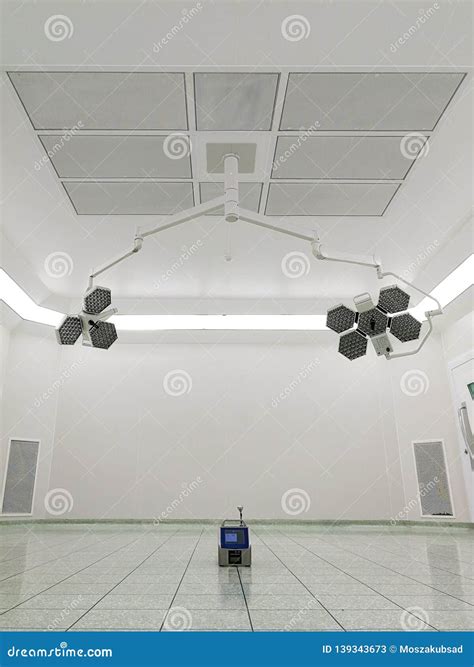 Photo Of Particle Counter Testing For Clean Room In Hospital Thailand Stock Image Image Of