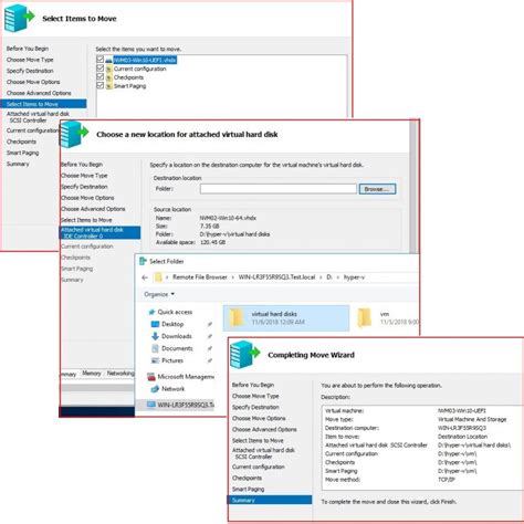 Hyper V Live Migration Settings