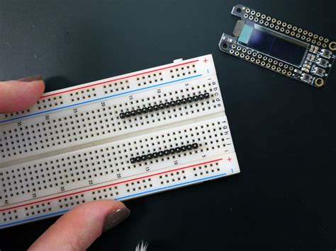 assemble circuit wifi oled display badge adafruit learning system