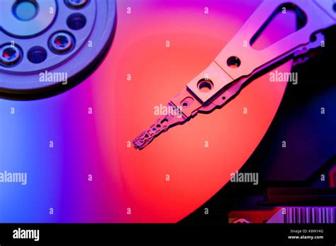 Hard Disk Drive Platter And Read Write Head HDD Read Write Head Hard Drive Stock Photo Alamy