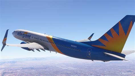 Pmdg Boeing 737 800 Allegiant Air Fictional Max 8 Livery For