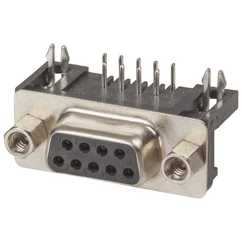 DB9 Socket Right Angle PCB Mount Computer Connector Jaycar New Zealand