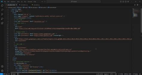 Dhanush S On Linkedin Codsoft Webdevelopment Calculator Internship Html Css Javascript