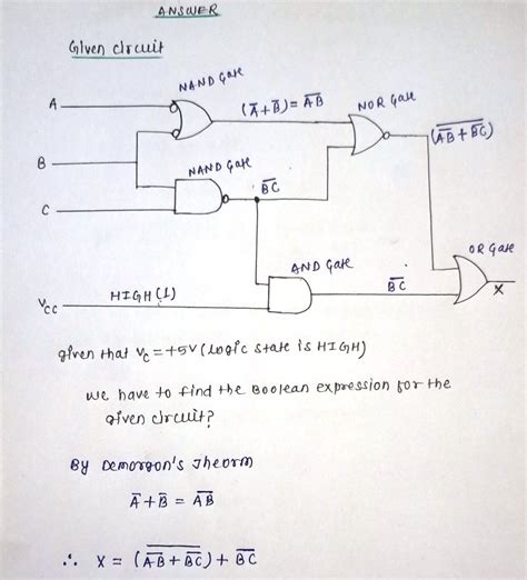 Solved Select The Boolean Expression Which Is Equivalent To The Circuit Course Hero
