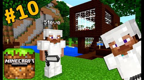 Майнкрафт Выживание Игра Pocket Edition на айфоне 6 на русском языке Кока Плей Youtube