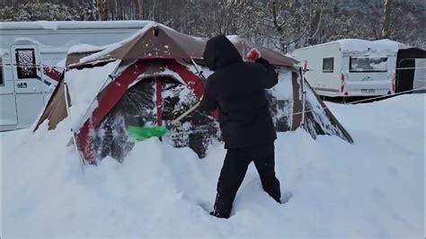 태백호텔 ️눈꽃 ️ 야영장 설경 02월06일 Youtube