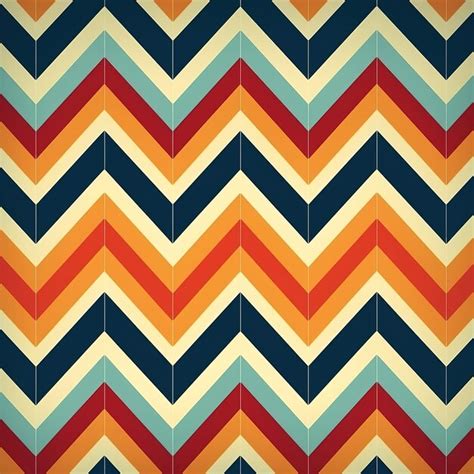Premium Ai Image Chevron Pattern Background