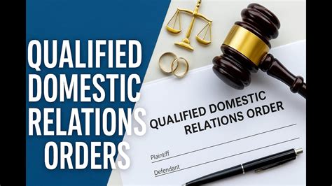 How To Get A Qualified Domestic Relations Order Qdro Youtube