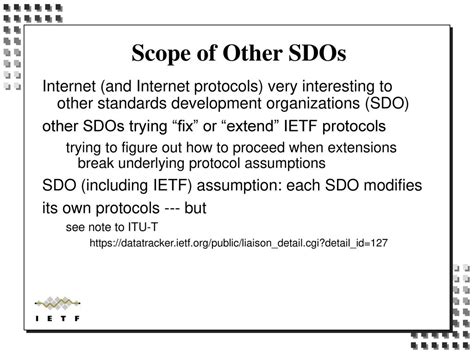 ietf structure and internet standards process ppt download
