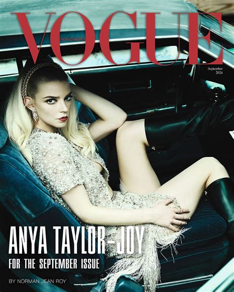 Exploring The Wonders Of Anya Taylor Joy An Njr Photoshoot For Vogue