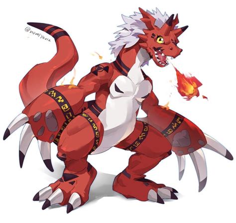Growlmon By Nomiyaria R Digimon