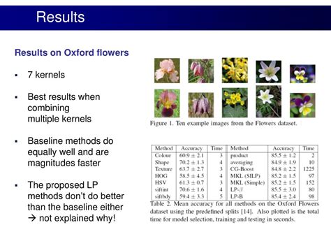 Ppt On Feature Combination For Multiclass Object Classification