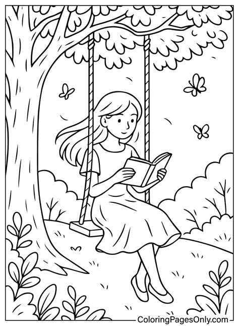 30 Swing Coloring Pages Free Printable Pdf And Online Coloring