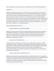 Density Pdf Title Exploring The Concept Of Density Its Significance In Science And Everyday