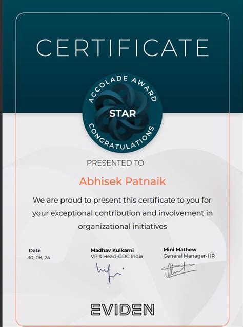 Abhisek Patnaik On Linkedin Achievement Gratitude Teamwork Professionalgrowth