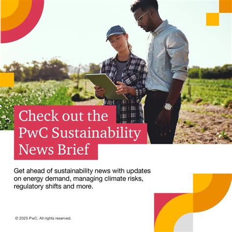 Sustainability News Brief Pwc