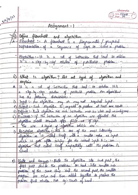 SOLUTION Algorithm And Flowchart Ques Ans Studypool