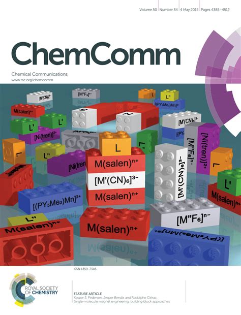 Pdf Cheminform Abstract Single Molecule Magnet Engineering Building
