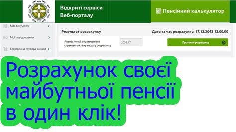 Как узнать размер будущей пенсии Расчет пенсии пенсионным калькулятором Youtube