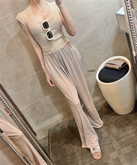 쿨 아이스 찰랑 와이드 밴딩 팬츠 3color 에이블리