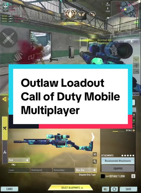 Outlaw Loadout For Call Of Duty Mobile Multiplayer Tips Tiktok