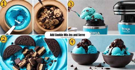 Ninja Creami Cookie Monster Ice Cream Recipe Ninja Creami Ice Cream