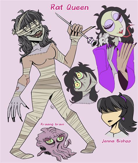 Tmnt Au Rat Queen By Geluatekurama On Deviantart