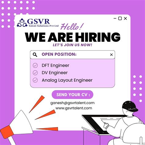 Korra Ganesh On Linkedin Vlsi Hiring Techjobs Freshers Gsvrtalentsolutions