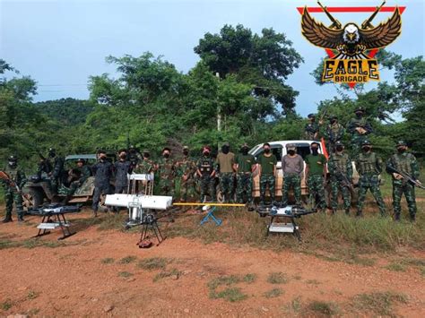 မြိုင်မြို့နယ်၊ လင်းကတော နယ်မြေ ရဲစခန်းကို ဒရုန်းဖြင့် မီးလောင်ဗုံး အပါအဝင် ဗုံးသီး ၁၆ လုံး ကျဲ