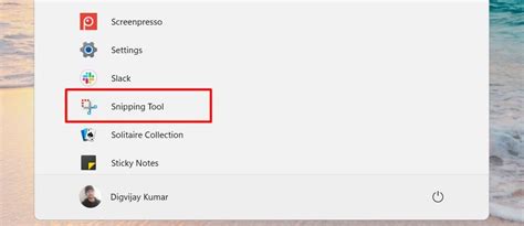 How To Open The Snipping Tool In Windows