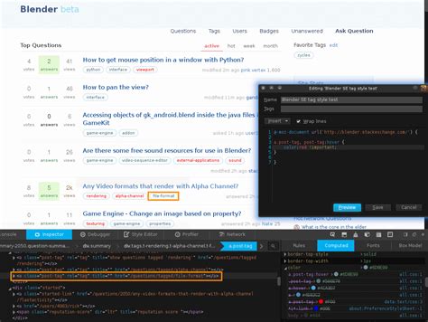 Stylish Css Rules Only Affecting Some Elements Stack Overflow