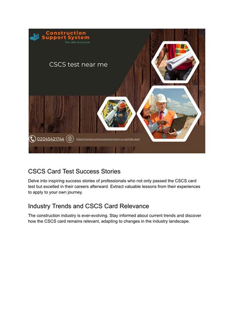 Ppt Cscs Card Test Powerpoint Presentation Free Download Id 12883458