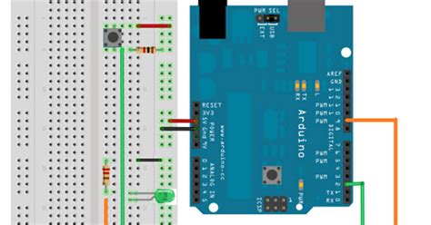Electrónicalfsn EJEMPLO ARDUINO ENCENDIDO DE UN LED CON PULSADOR