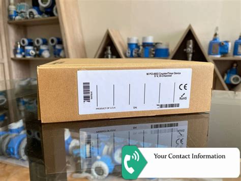 کارت داده برداری Daq مدل Pci 6602 دستگاه داده برداری برند National