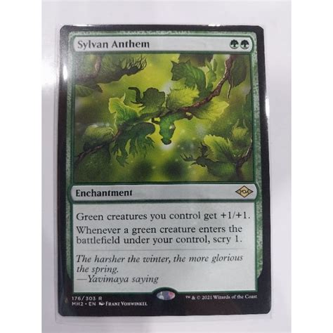 Singles Mtg Sylvan Anthem Mh2 Shopee Thailand
