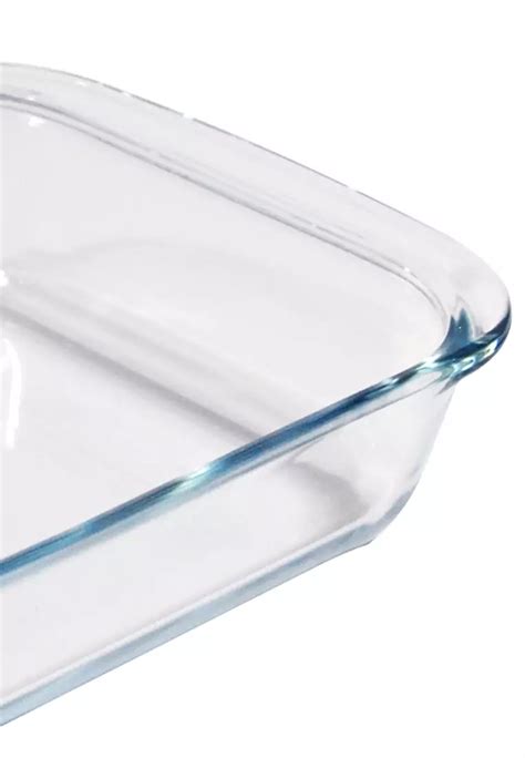 Buy Slique Premium Borosilicate Rectangle Glass Baking Dish 1000ml 2025 Online Zalora Philippines