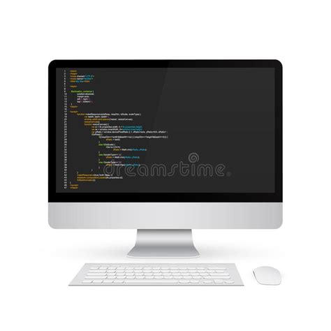 Programming Html Coding Technology Icon Stock Illustration