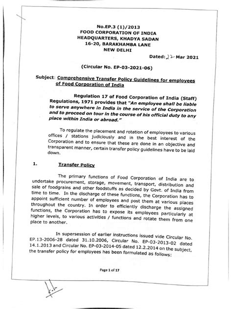 New Transfer Policy Guidelines Pdf New Transfer Policy Guidelines Pdf