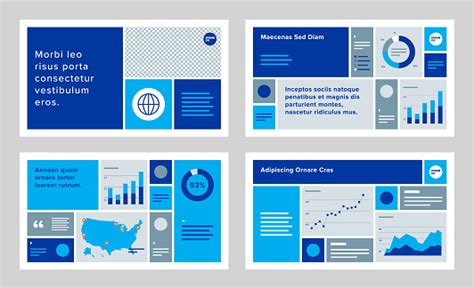 현대 기하학적 그래픽모듈형 프리젠테이션 디자인 템플릿 형판에 대한 스톡 벡터 아트 및 기타 이미지 형판 Slide Show