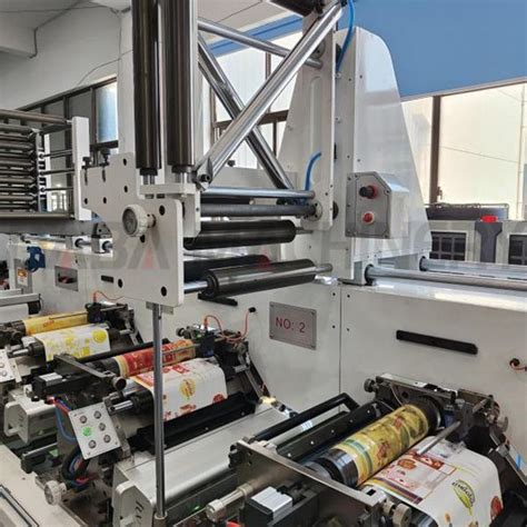 Servo Driven Inline Flexo Printing Press Flexographic Printing