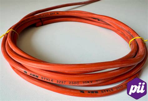 Cable De Silicon Para Alto Voltaje 250ºc 25kvcd 10kv 60 Hz