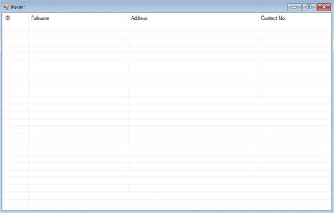 Populate Multiple Data To Listview From Mysql Database Using Vbnet