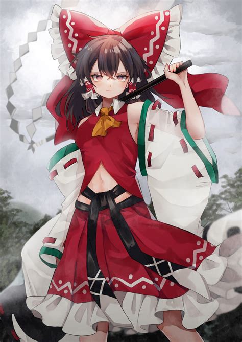 Hakurei Reimu Touhou And More Drawn By Uchisaki Himari Danbooru