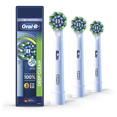 Buy Oral B Electric Toothbrush Refills Cross Action 3 Pack Online At