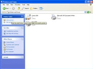 How To Add A Network Printer