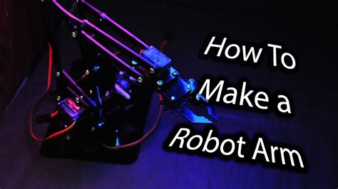 How To Make A Robot Arm EASILY At Home Using Arduino DIY NAN TECHNOLOGY YouTube