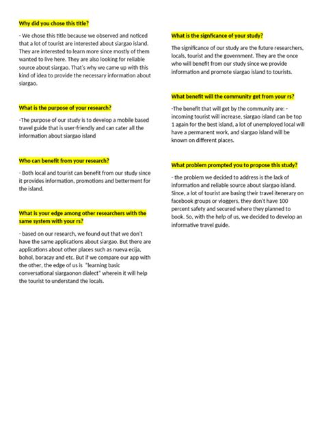 Capstone Questions Pdf