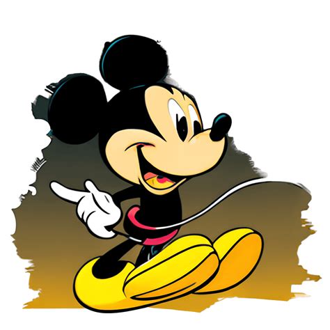 Mickey Mouse Digital Graphic · Creative Fabrica