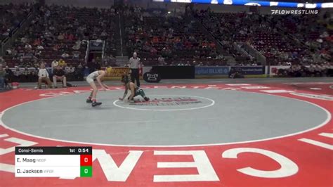 106 Lbs Consolation Evan Maag Notre Dame Gp Vs Deven Jackson West Perry