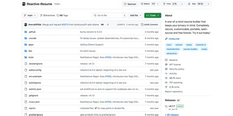 6个好用的github开源高级简历项目推荐